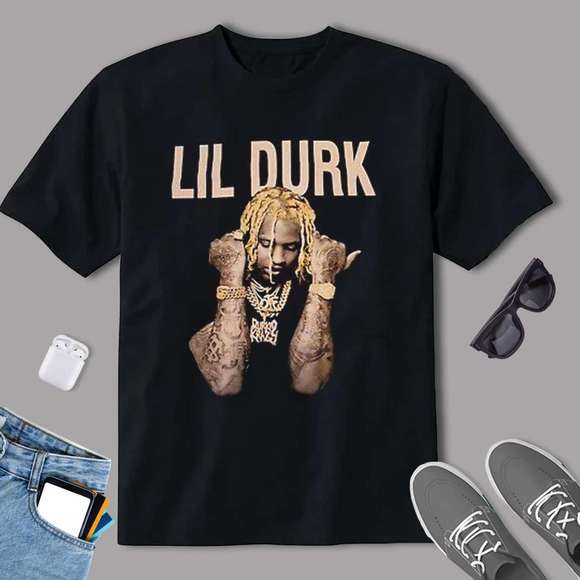 Kimbrell | Shirts | Lil Durk T Shirt Music Rapper | Poshmark